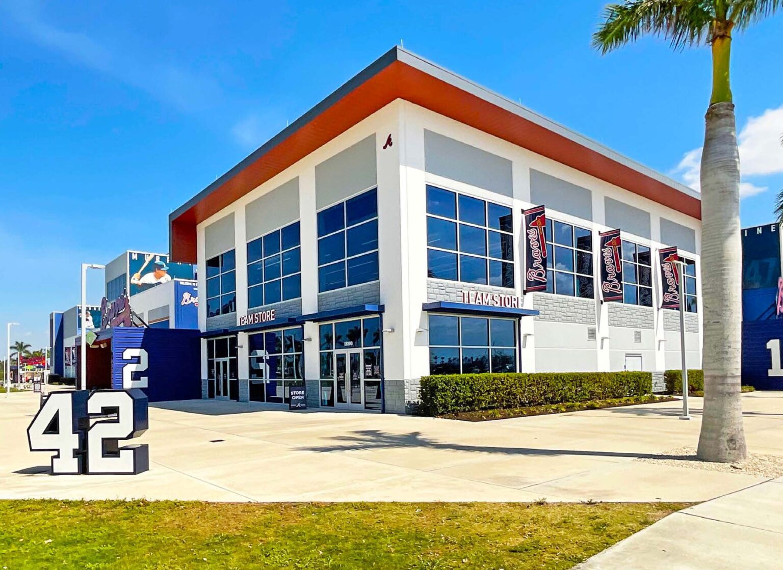 Atlanta Braves Spring Training Stadium Signage | Creative Sign Designs