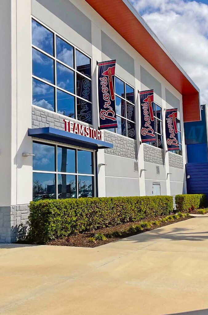 Atlanta Braves Spring Training Stadium Signage | Creative Sign Designs