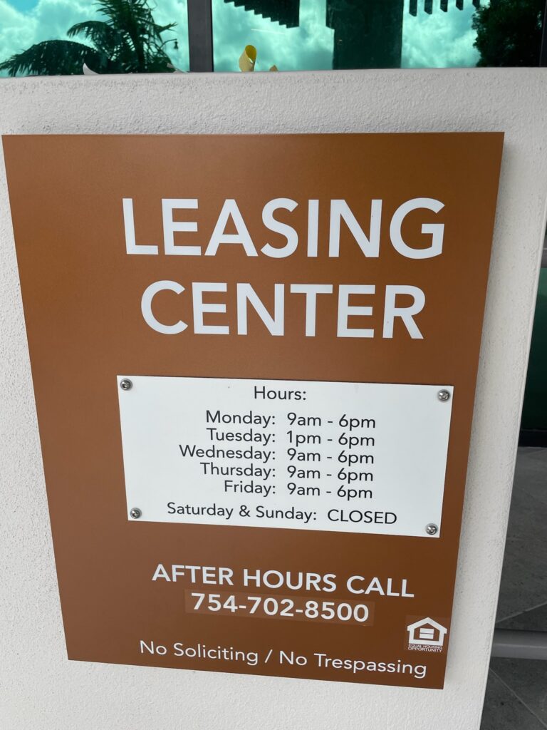 Hudson Village | Creative Sign Designs