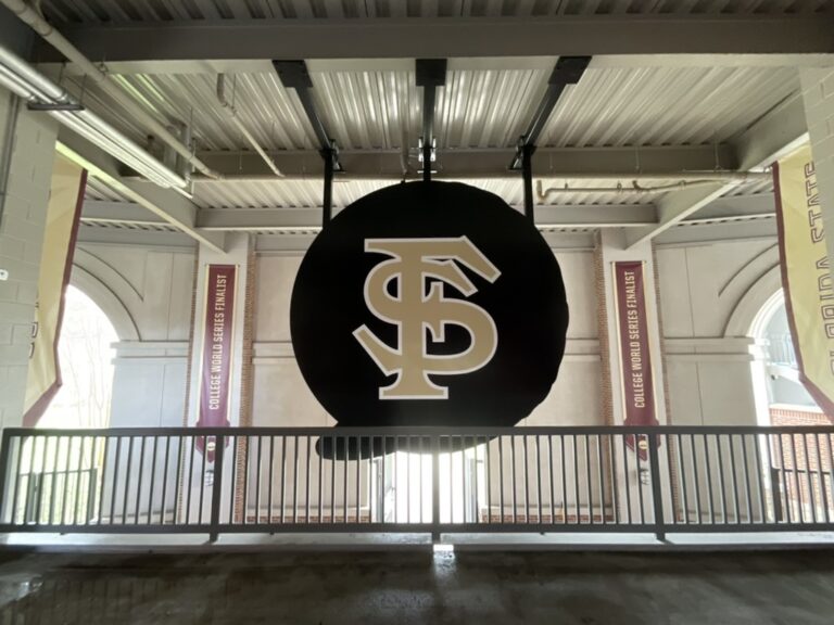 FSU Logo at Dick Howser Stadium | Creative Sign Designs