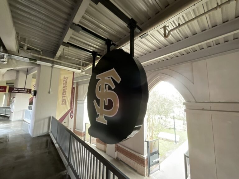FSU Logo at Dick Howser Stadium | Creative Sign Designs
