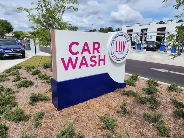 LUV Car Wash | Creative Sign Designs
